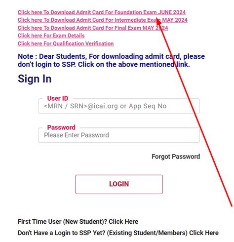 Admit Card For Ca Foundation June Exams Released