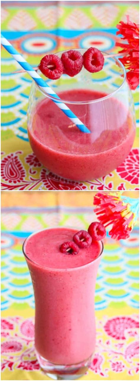 Healthy Frozen Fruit Punch Mocktail Recipe Jeanettes Healthy Living