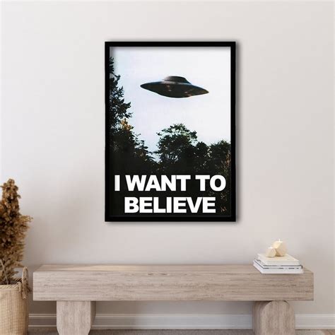 Ufo Poster Etsy
