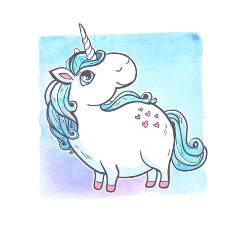 Cartoon Magic Unicorn Stock Vector Image By ©martimar 128562188