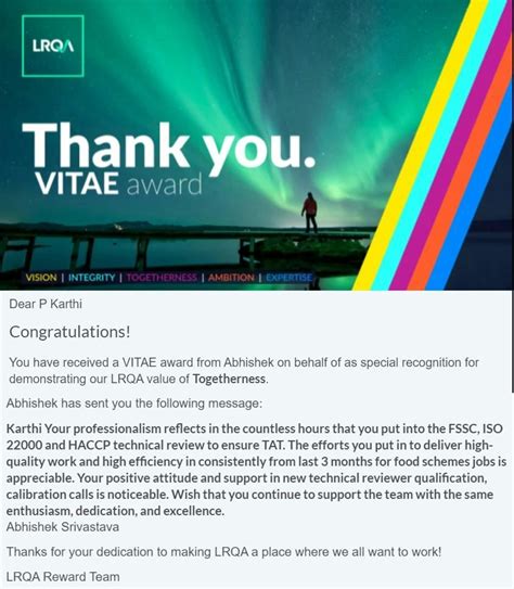 P Karthi Posted On Linkedin