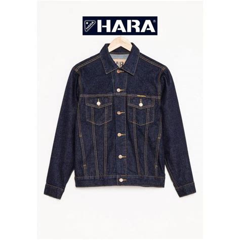 【จัดส่งภายใน 24 ชั่วโมง】 Hara ฮาร่า ของแท้ เสื้อแจ็กเกตยีนส์ เสื้อแจ็ก