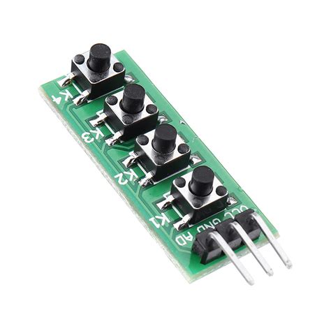 new keypad 4 button key module switch keyboard for arduino uno mega2560 breadboard chile shop