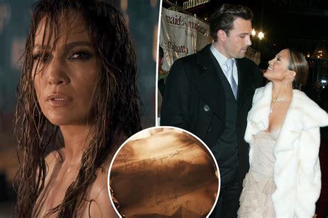 Jennifer Lopez Shares 2002 Love Letter From Ben Affleck In Trailer For