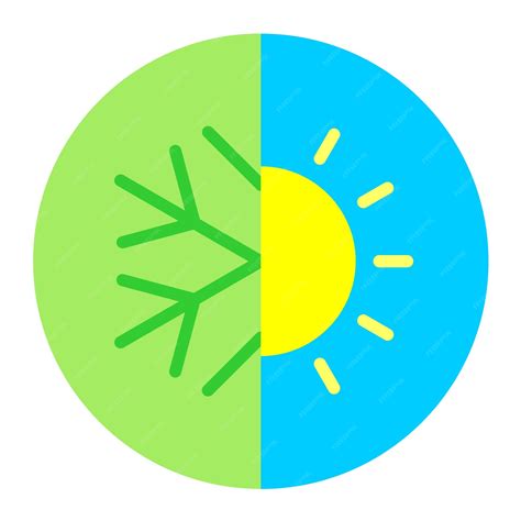 Premium Vector Climatization Icon Style