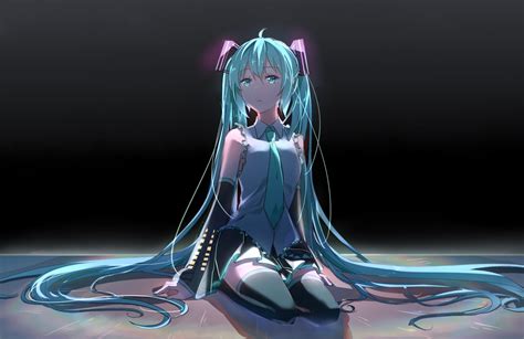 Hatsune Miku Vocaloid Drawn By Suiboku Tanren Danbooru