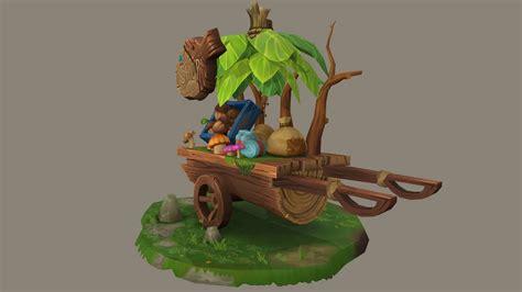 개인작업 3d 배경 모델링 3d 게임용 소스 포트폴리오 크몽