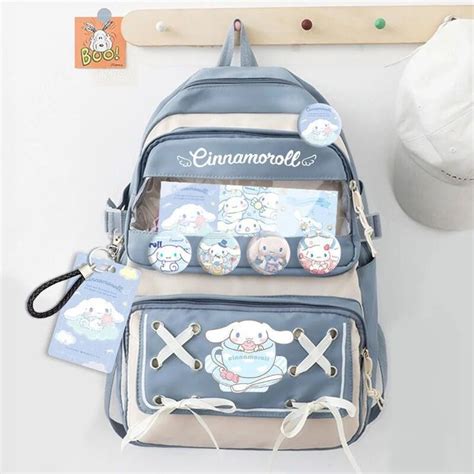 Mochila Sanrio Kuromi Mochila Cinnamoroll My Melody Anime Mochilas