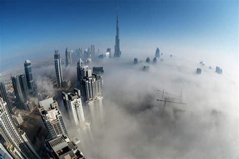 Fog In Dubai 1 By © Naufal Mq