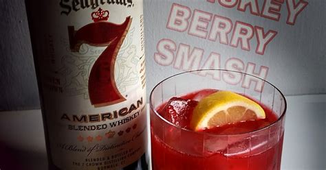 The Martini Diva Whiskey Berry Smash Cocktail