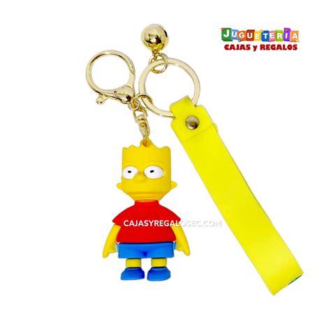Llavero Bart Simpson P3457 Cajasyregalosec
