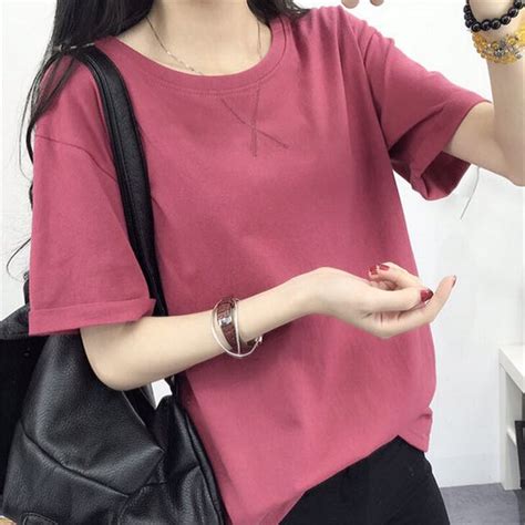 Plain Oversized Tee Womens Fashion Tops Shirts On Carousell
