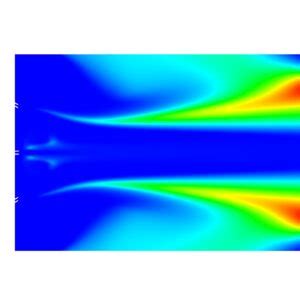 Jet Combustion CFD Simulation By ANSYS Fluent MR CFD