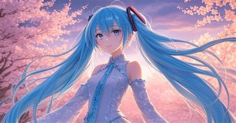 初音ミク みっくみく 白のイラスト Pixiv