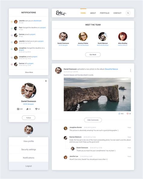 Smart Free Minimal Ui Kit Free Download