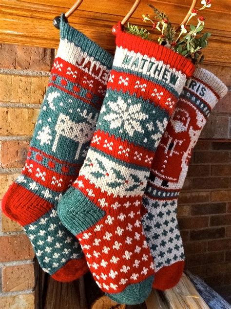 Free Christmas Knitting Patterns Stockings