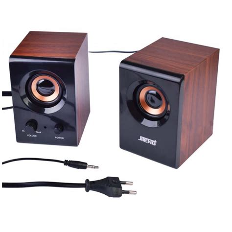 Колонки для ПК компьютера Jiteng D99A Brown