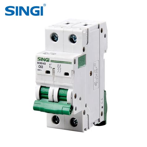 10ka Ce CB Approved 2 Pole 32A 40A 50A 63A Mini Circuit Breaker MCB China Mini Circuit Breaker