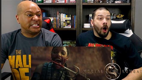Mortal Kombat 2021 Official Red Band Trailer Reaction Youtube