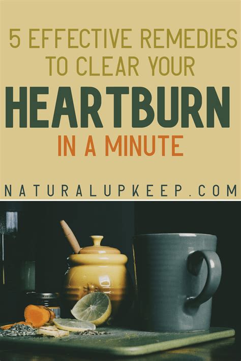 Home Remedies For Heartburn Artofit