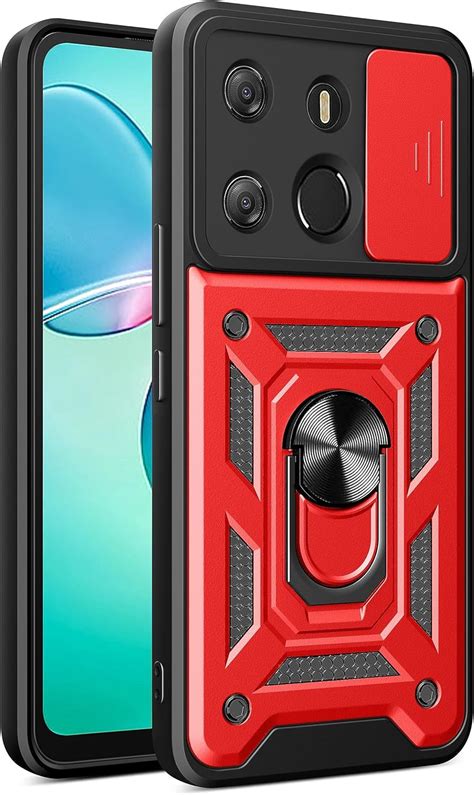 Kukoufey Compatible With Infinix Note 30 Pro 4g Bracket Shell With Slide Camera Lens