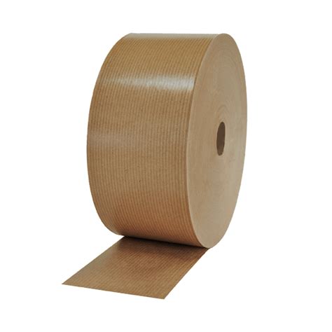 Papel Engomado Kraft Verjurado Marrón Comerin