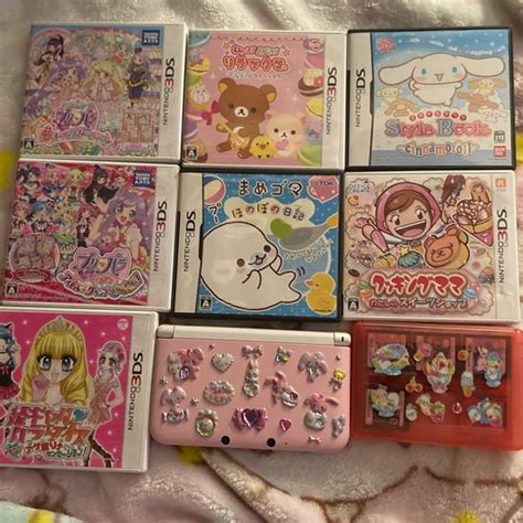 Pin By Analeah On Pins By You Nintendo 3ds Games Pink 3ds Cute Games
