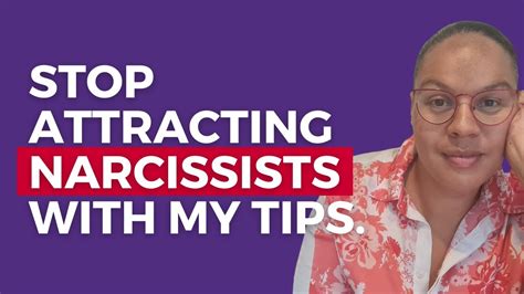 Stop Attracting Narcissists Youtube