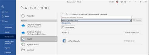 Curso Gratis De Word 365 Aulaclic 13 Plantillas Modificar Plantillas