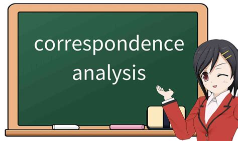 Explicación Detallada De Correspondence Analysis” Significado Uso