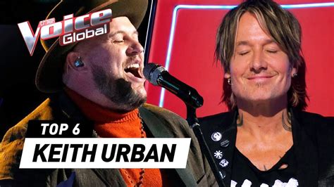 Best Keith Urban Blind Auditions On The Voice Keith Urban Keith