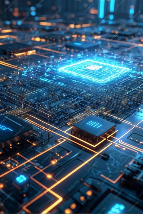 Advanced Cybersecurity Concept With Ai And Encryption Premium Ai Generated Image