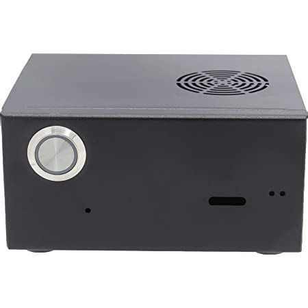 Amazon co jp Geekworm X C 金属ケース電源制御スイッチと冷却ファンが付きラズベリーパイ モデルB X V X に適用