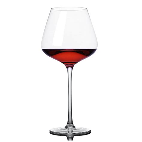 18oz Burgundy Wine Glasses Glass Packaging Containers Manufacturer