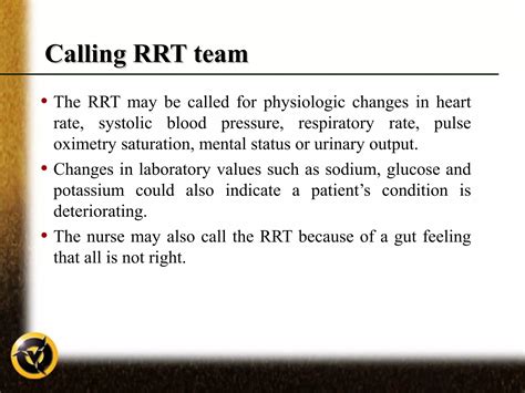 Rapid Response Team Ppt