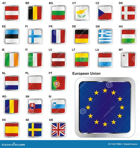 Ilustración Completamente Editable Del Vector De Indicadores De La Ue