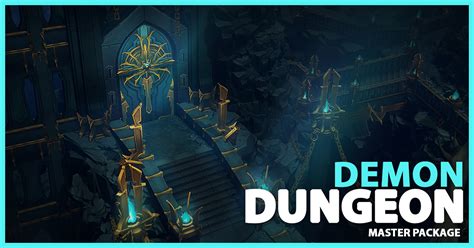 Demon Dungeon Asset Pack Full Package For Unity And Fbx 3d Dungeons Unity Asset Store