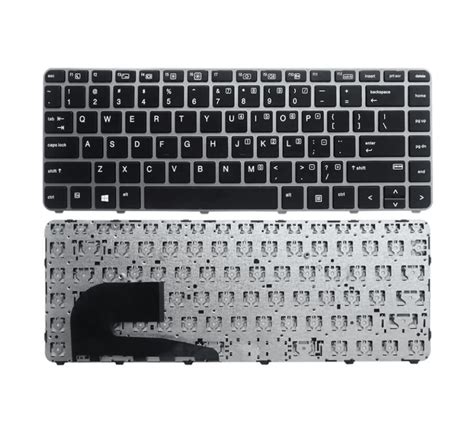 Techie Laptop Keyboard For HP EliteBook 840 G3 848 G3 745 G4 Laptops With Silver Frame