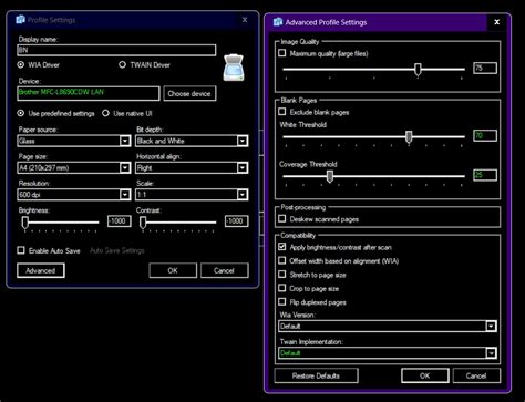 Profile Settings Brightness Contrast Are Not Applied Issue Cyanfish Naps GitHub