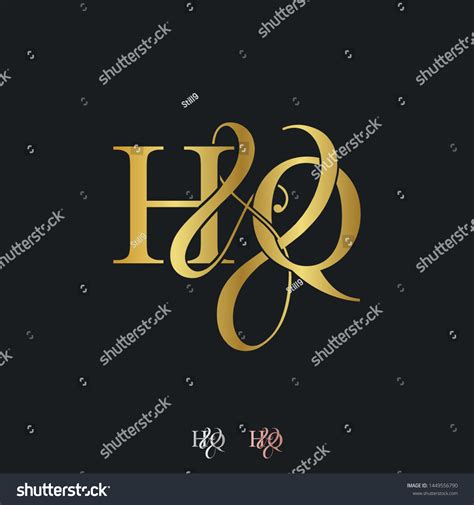 H Q Hq Logo Initial Vector Stock Vector (Royalty Free) 1449556790 ...