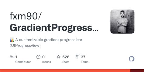 Github Fxm90gradientprogressbar 📊 A Customizable Gradient Progress