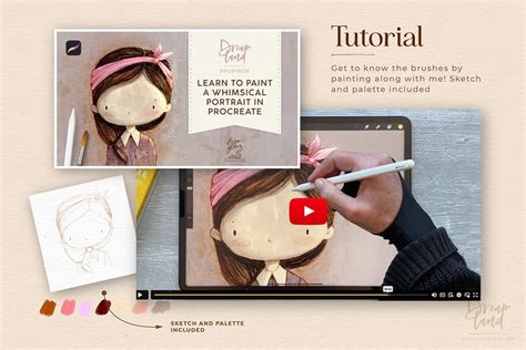 Dreamland Brushbox Texture Brushes For Procreate Lisa Glanz Learn