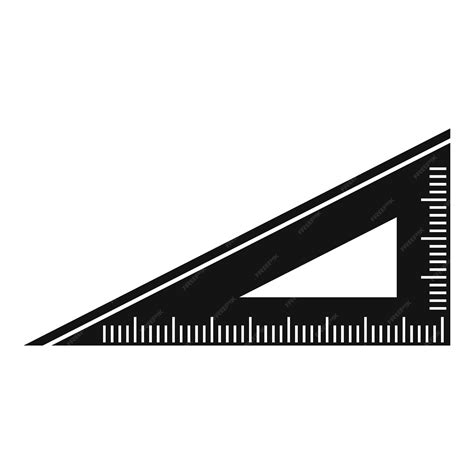 Premium Vector Angle Ruler Icon Simple Illustration Of Angle Ruler Vector Icon For Web Design