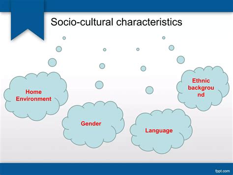 Socio Cultural Characteristics Pptx