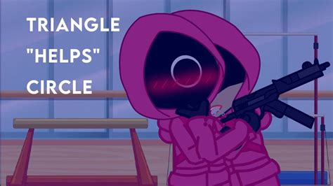 Triangle Helps Circle Joke Circle X Triangle Gacha Club
