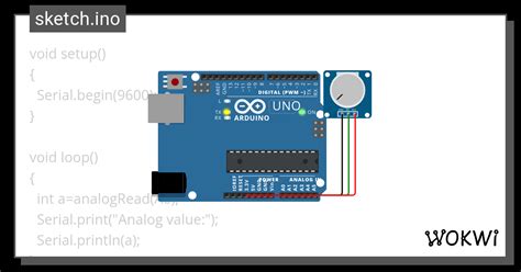 Analog Wokwi Esp32 Stm32 Arduino Simulator