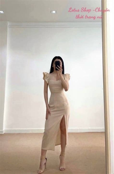 Rhinestone Strap Buttoned Cowl Neck High Slit Satin Dress Artofit
