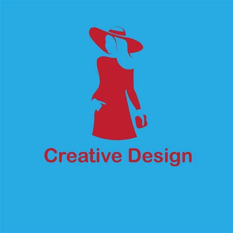 패션 로고 디자인 프리미엄 벡터