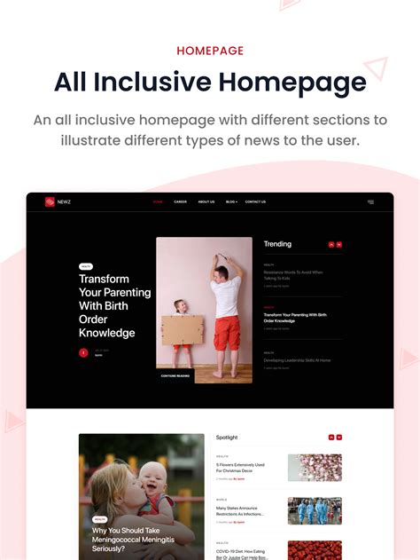 Flutter News And Blog App For Wordpress Newz Iqonic Design