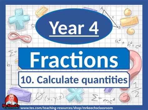 Year 4 Fractions Spring Block 3 White Rose Maths Teaching Resources
